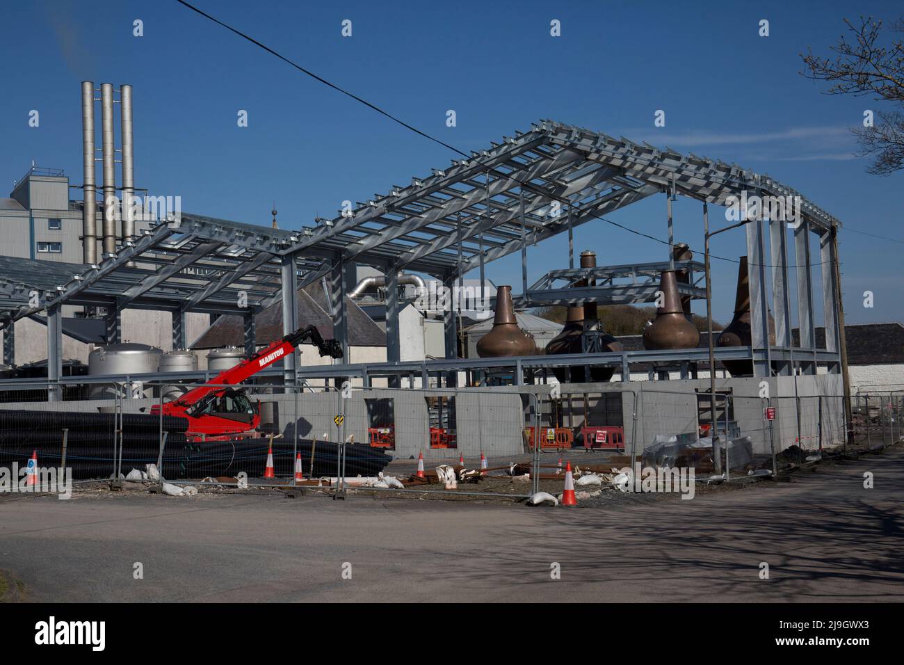 Constructing a whisky distillery hi-res stock photography and images ...