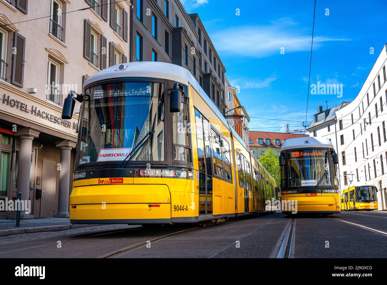 Tram Driving School In Berlin, Germany Stock Photo - Alamy