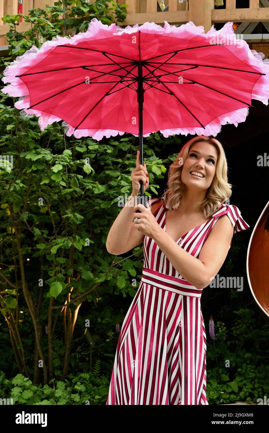 London, UK. 23rd May 2022. Classic FM Presenter Charlotte Hawkins ...