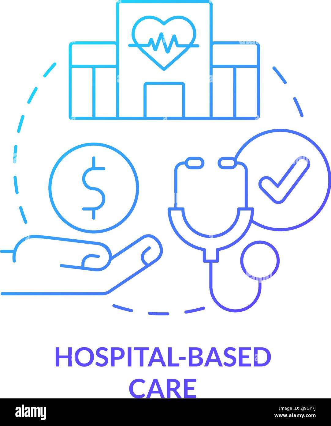 Hospital based care Stock Vector Images - Alamy