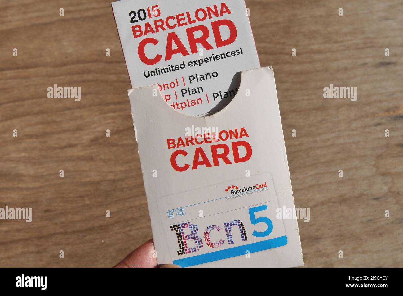 Copenhagen/Denmark/23 May 2022/Barcelona card and Berlin swelcom card ...