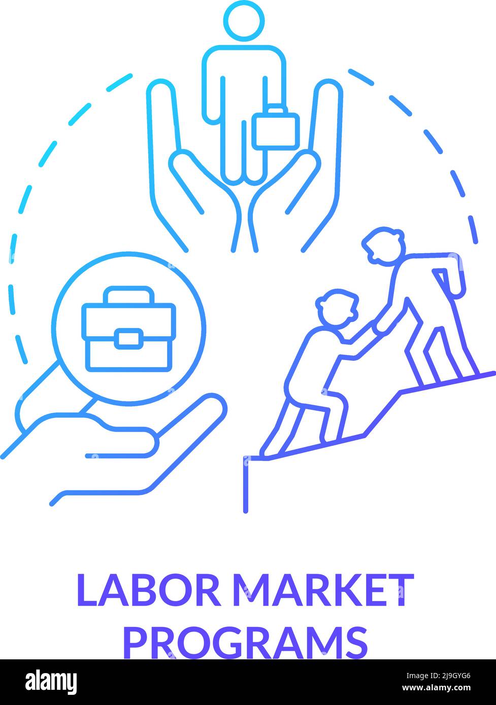 Poverty programs Stock Vector Images - Alamy