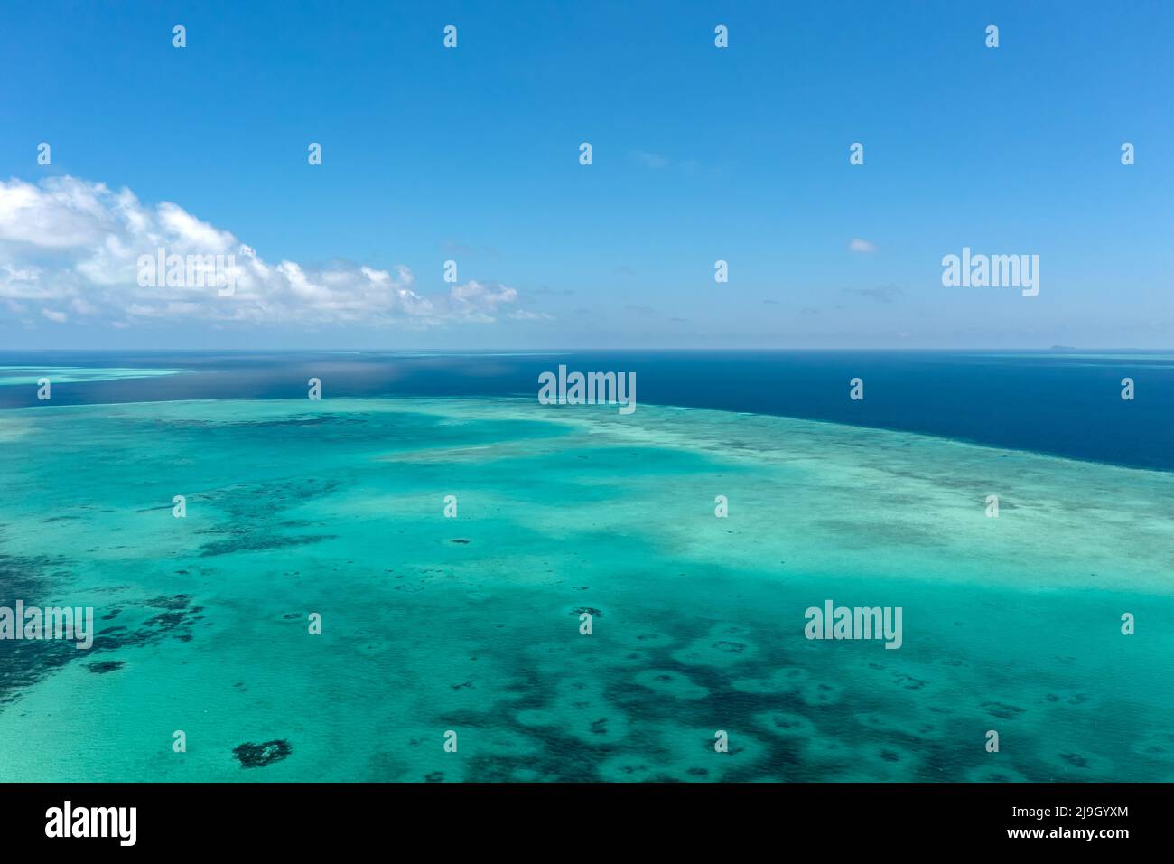 Drone view sulu sea hi-res stock photography and images - Alamy