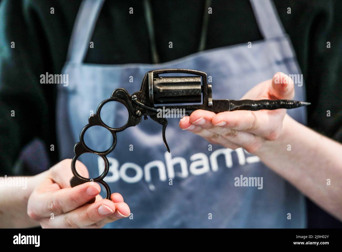 London UK 23 May 2022 A Continental Pin-Fire Small-Bore Six-Shot ...