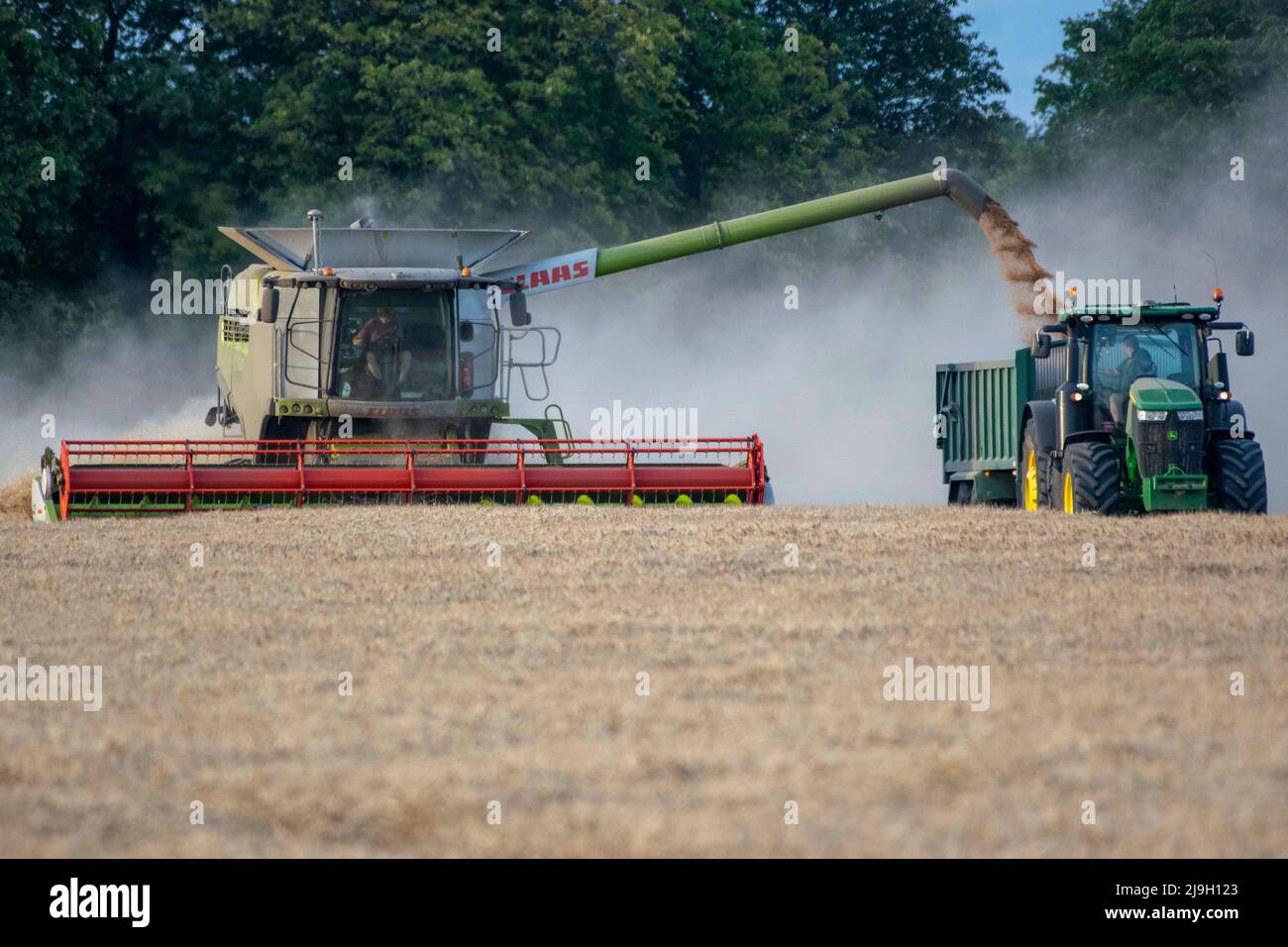 Crops being combined hi-res stock photography and images - Alamy
