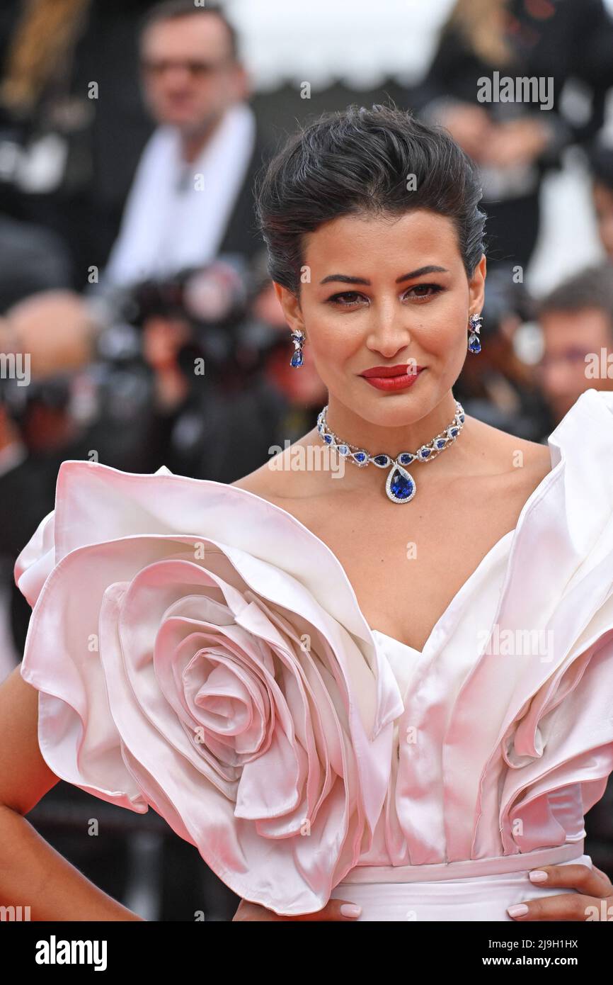 Cannes, France, May 23, 2022, Cannes, France, May 23, 2022, Rym Saidi ...