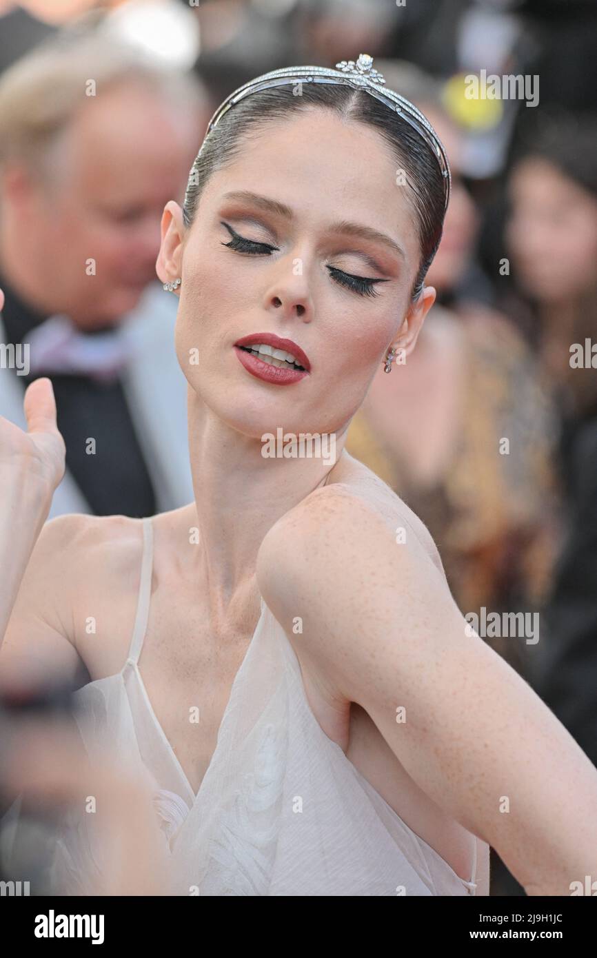 Cannes, France, May 23, 2022, Cannes, France, May 23, 2022, Coco Rocha ...