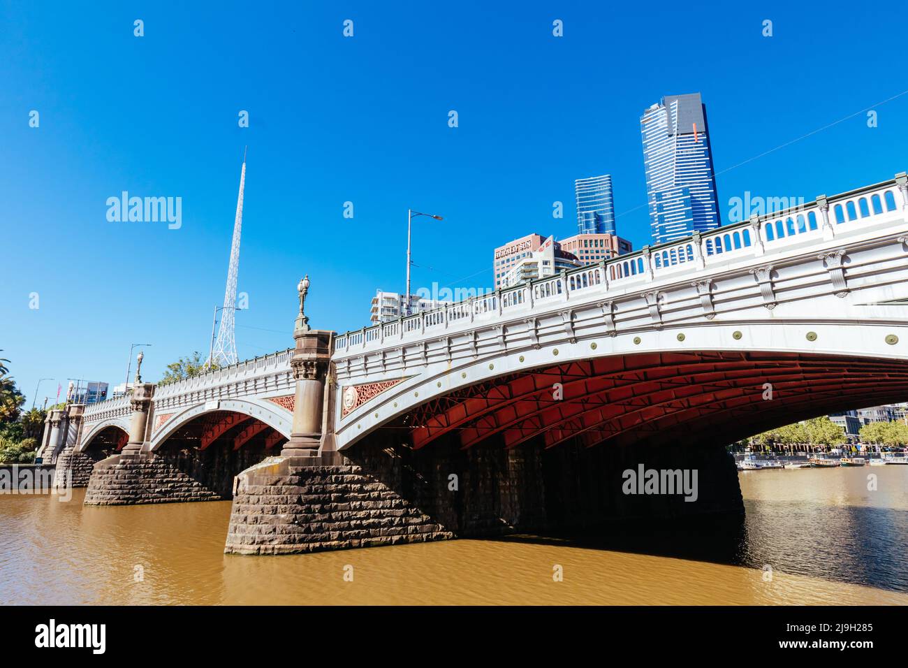 Yarra River Views of Melbourne in Australia Stock Photo - Alamy