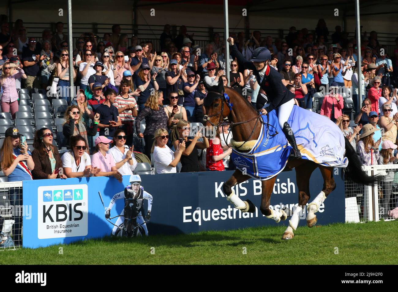 Laura Collett - London 52 - Winner of Badminton Horse Trials 2022 Stock ...