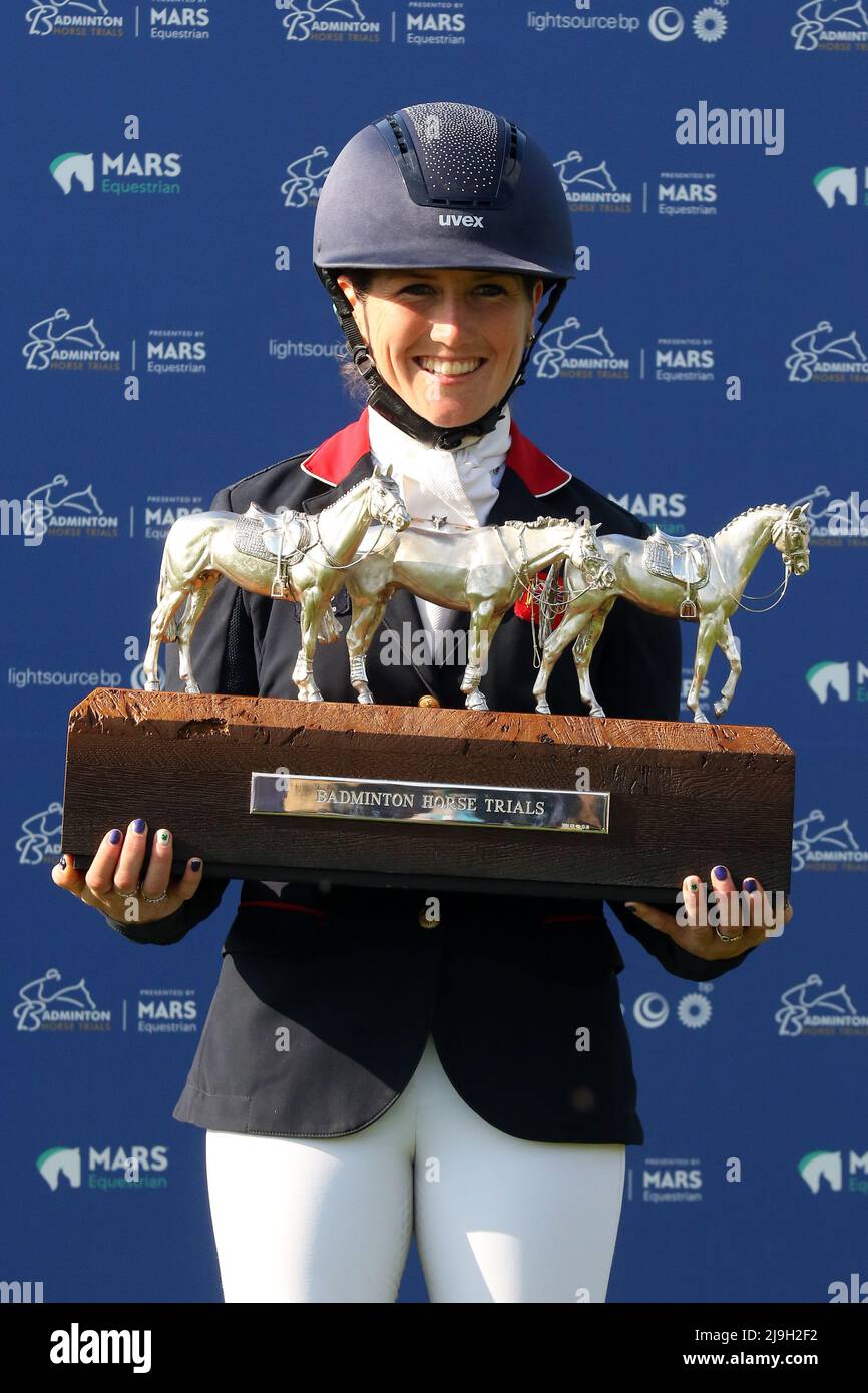 Laura Collett riding London 52 - Winner of Badminton Horse Trials 2022 ...