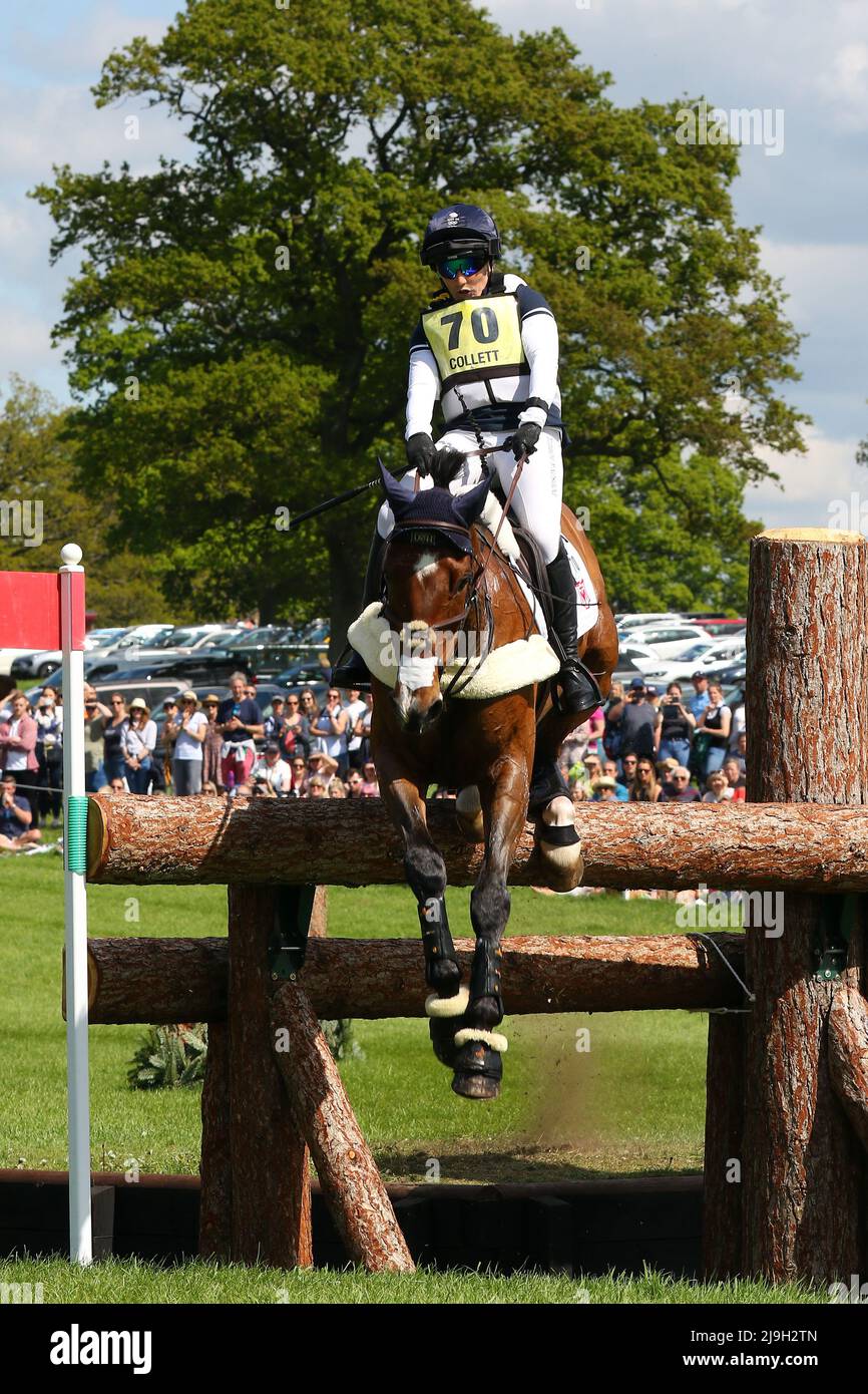 Laura Collett - London 52 - Cross Country at Badminton Horse Trials ...