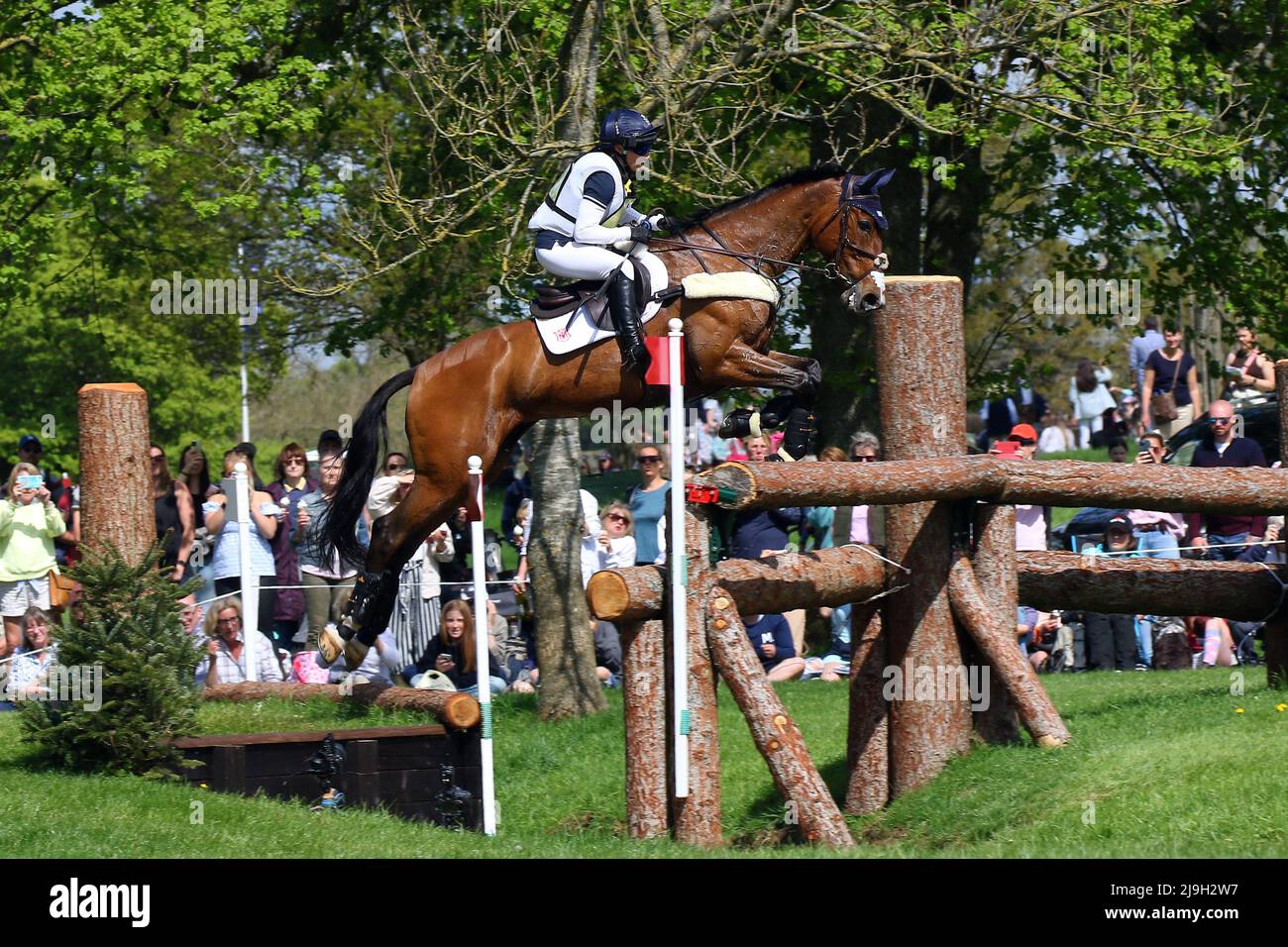 Laura Collett - London 52 - Cross Country at Badminton Horse Trials ...