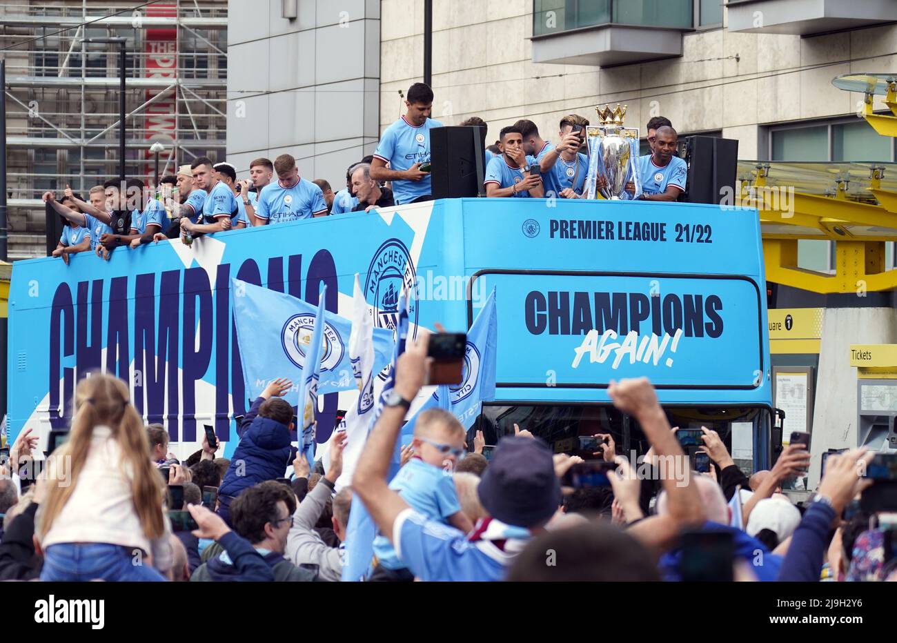Jack grealish manchester city parade hi-res stock photography and ...