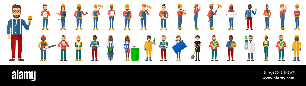 Construction and ecology saving Stock Vector Image & Art - Alamy