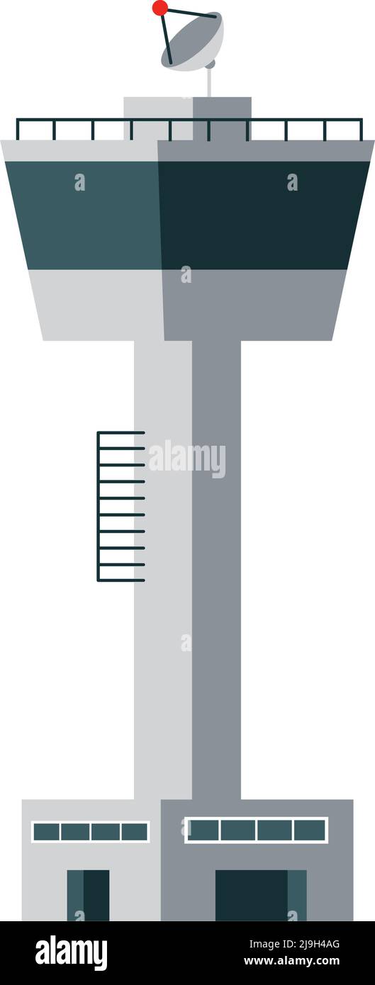 airport control tower Stock Vector Image & Art - Alamy
