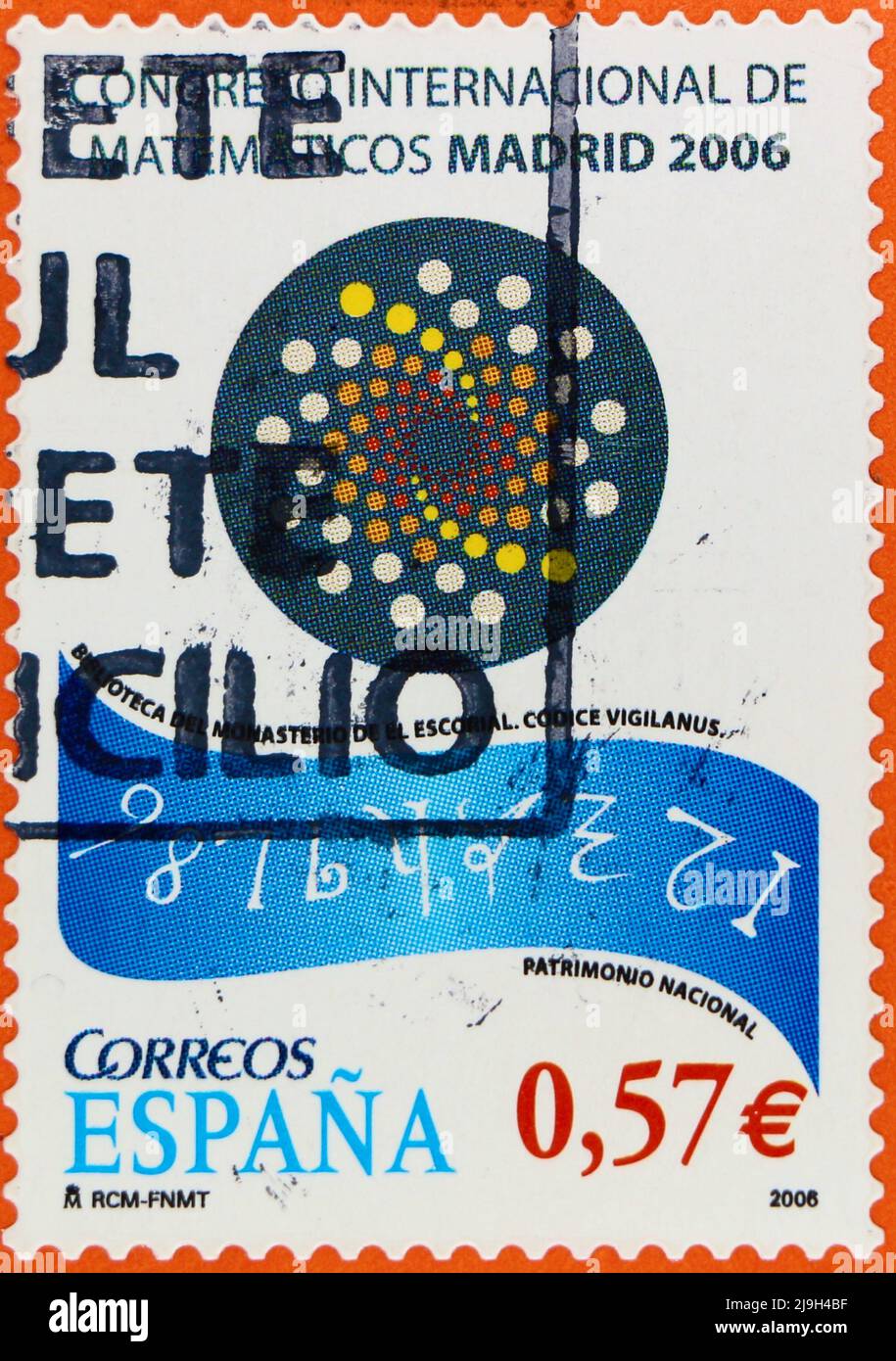 Photo of a Spanish postage stamp issued for the 2006 International ...
