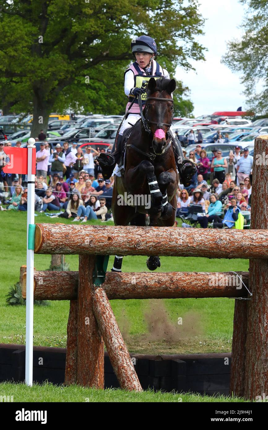 Felicity Collins - RSH Contend Or - Cross Country at Badminton Horse ...