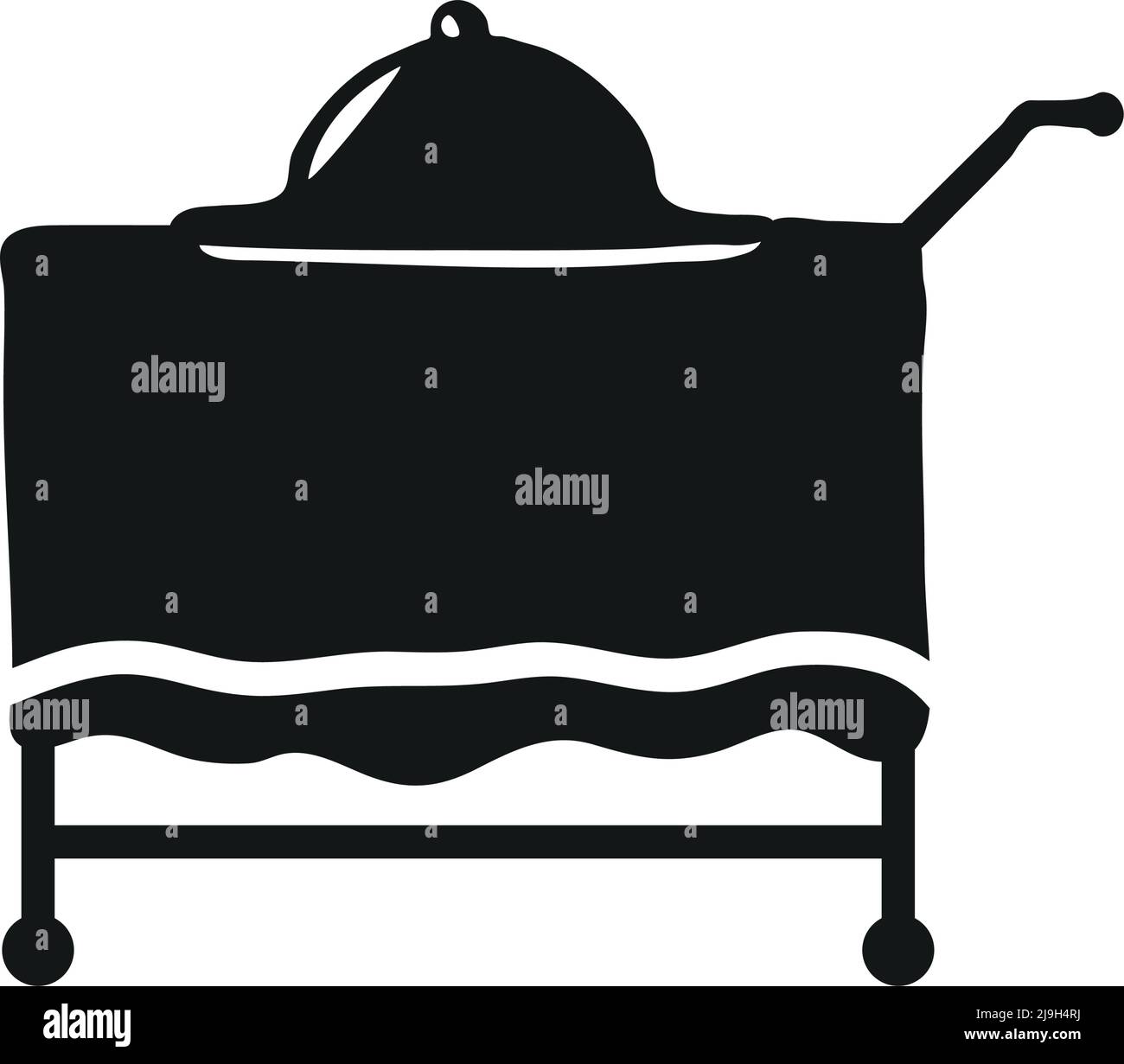 catering service cart Stock Vector Image & Art - Alamy