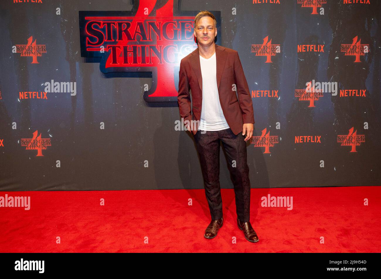 Berlin, Germany. 23rd May, 2022. Actor Tom Wlaschiha comes to the ...
