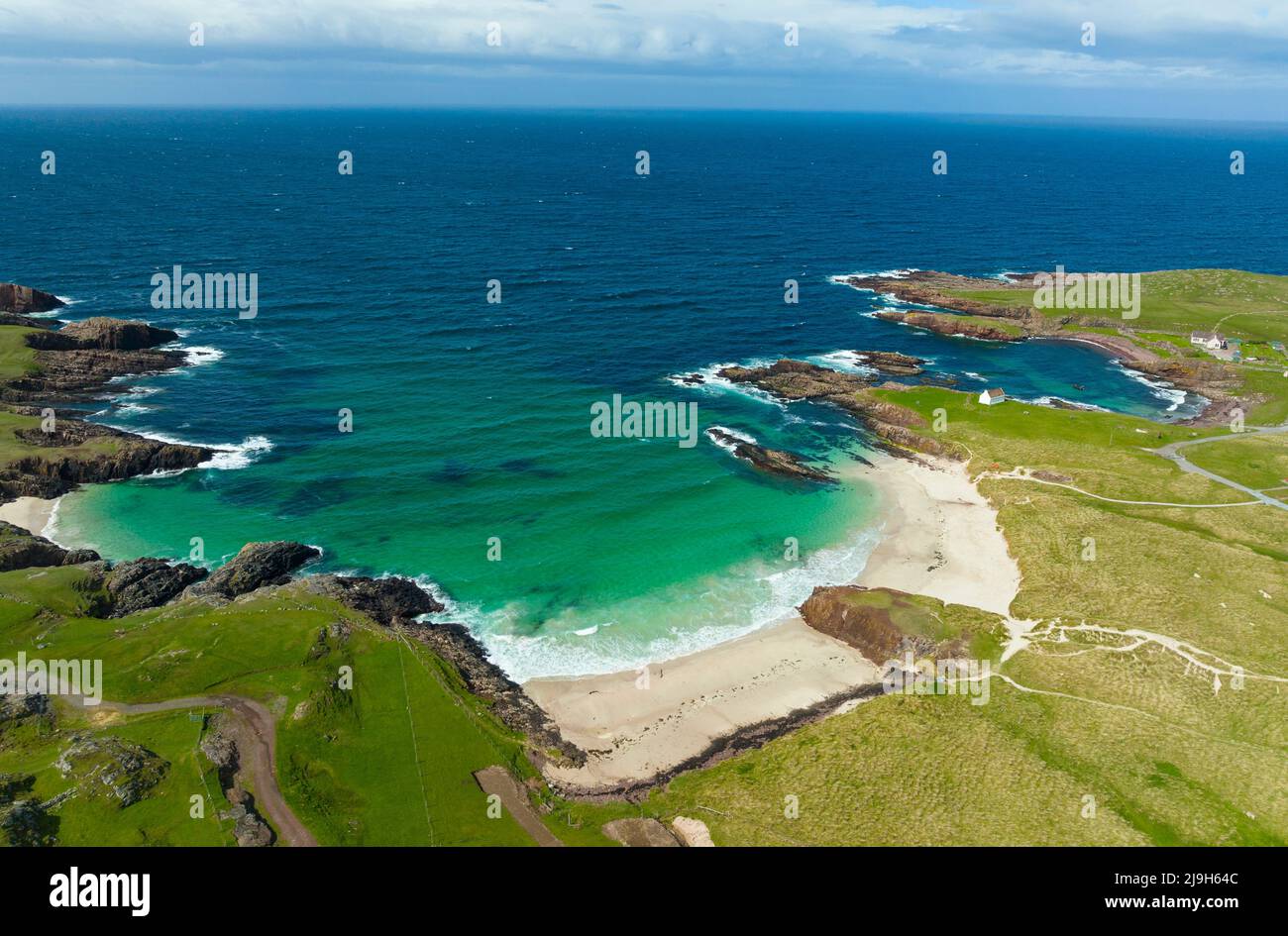 Remote scottish beach hi-res stock photography and images - Alamy