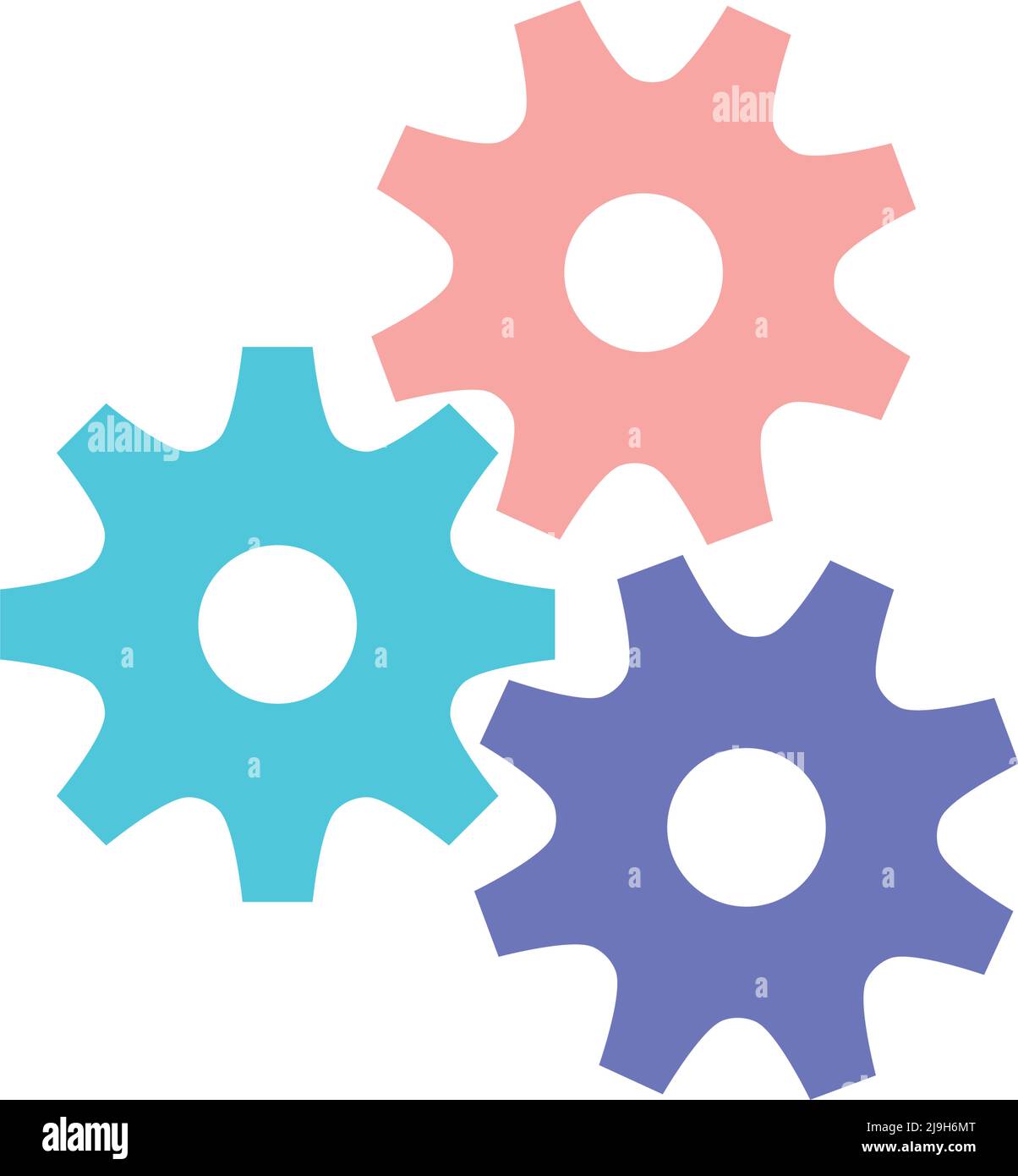setting gears icon Stock Vector Image & Art - Alamy