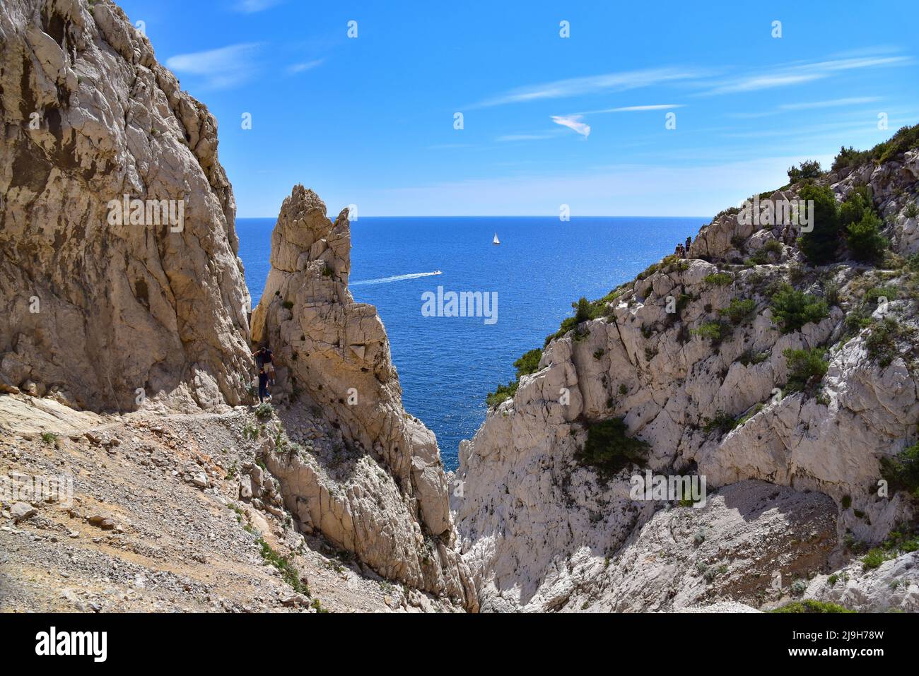 The Customs Path on the French Riviera, Provence-Alpes-Côte d'Azur ...