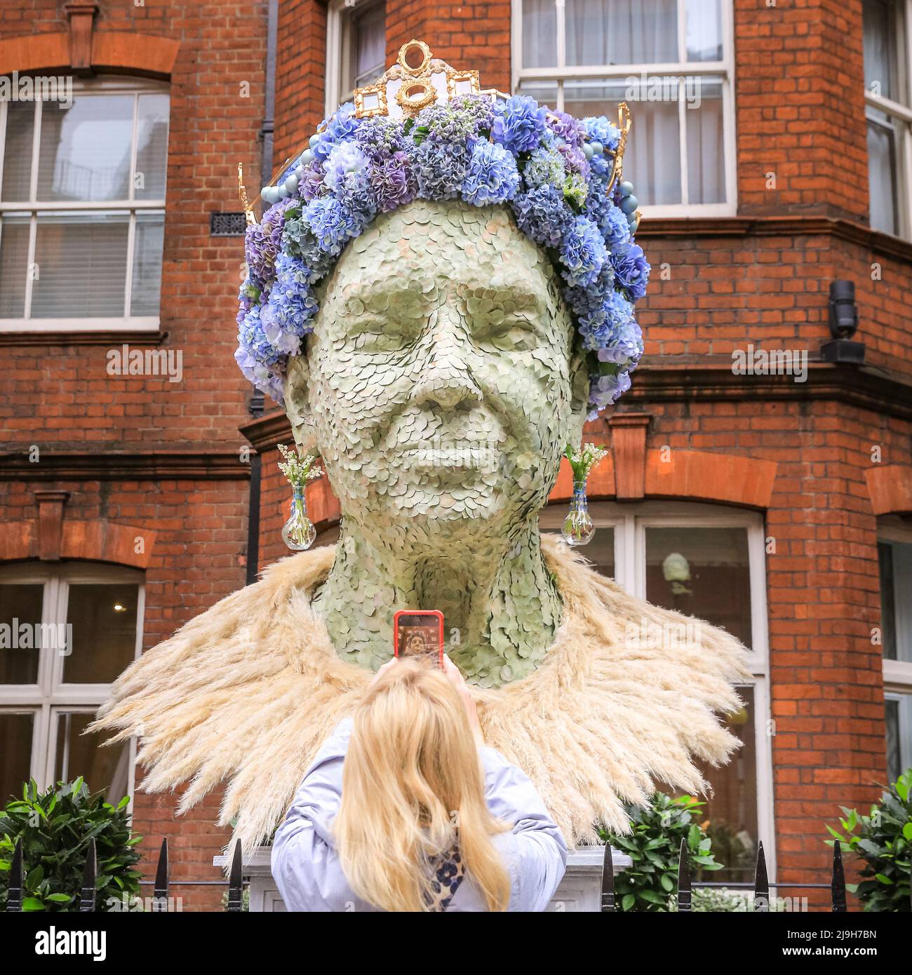 Chelsea, London, UK. 23rd May, 2022. The Sloane Club and Sloane Place ...