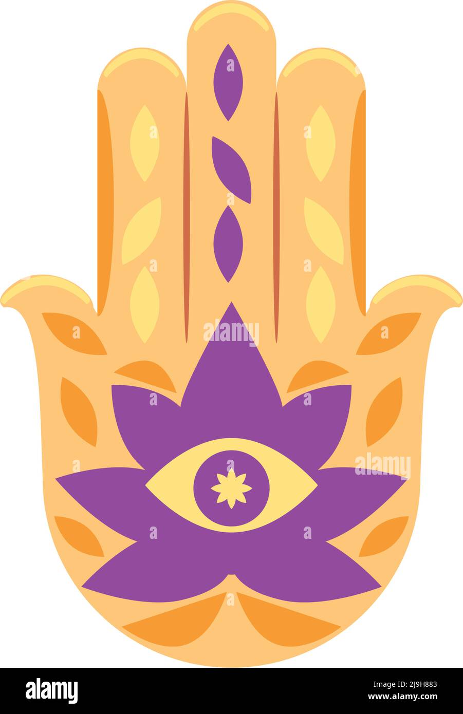 Isolated vector nazar amulet Cut Out Stock Images & Pictures - Alamy
