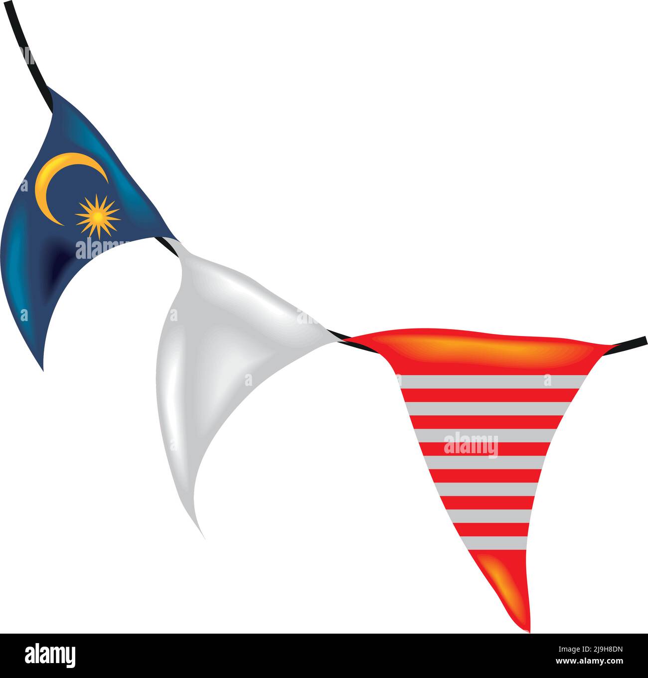bunting malaysia flags Stock Vector Image & Art - Alamy
