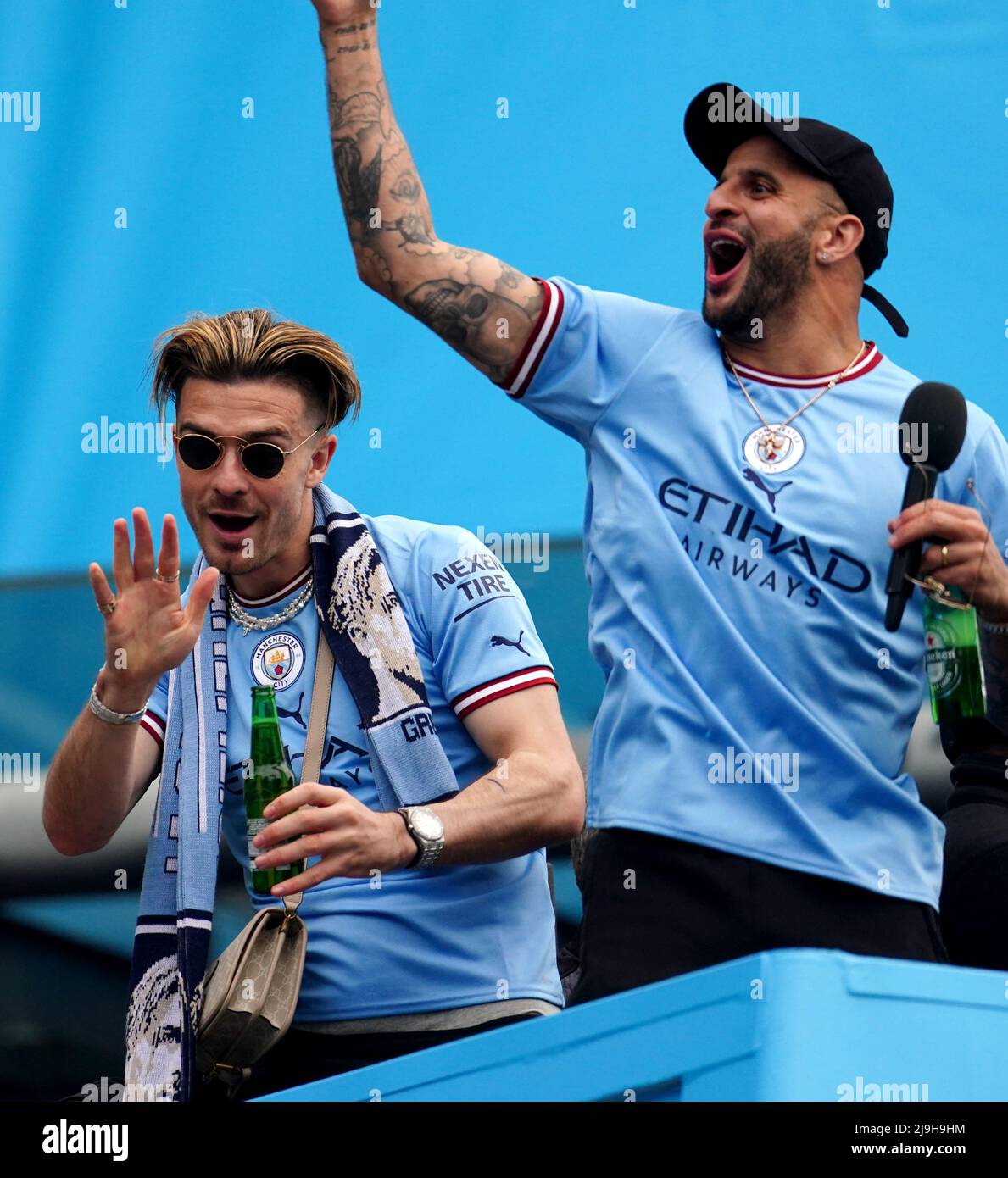 Jack grealish manchester city parade hi-res stock photography and ...