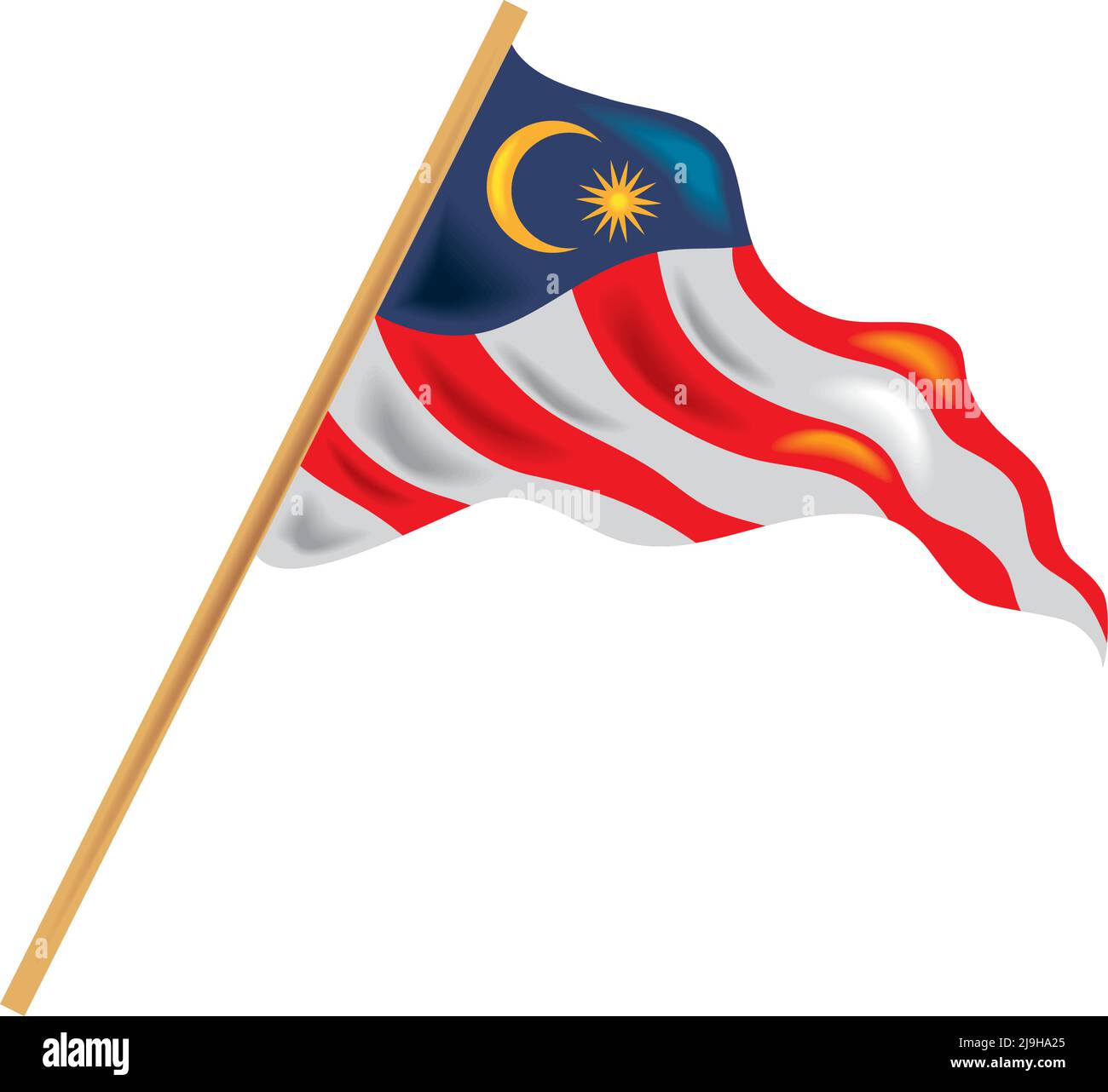 malaysia flag symbol Stock Vector Image & Art - Alamy
