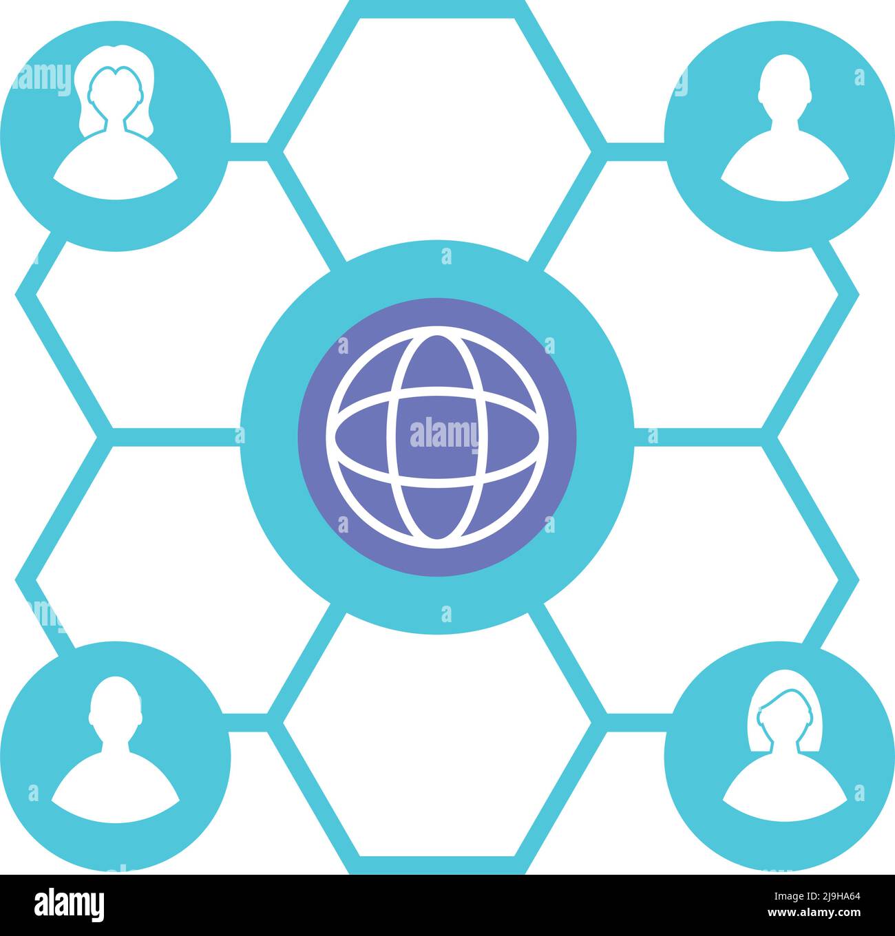 Isolation networking Cut Out Stock Images & Pictures - Alamy