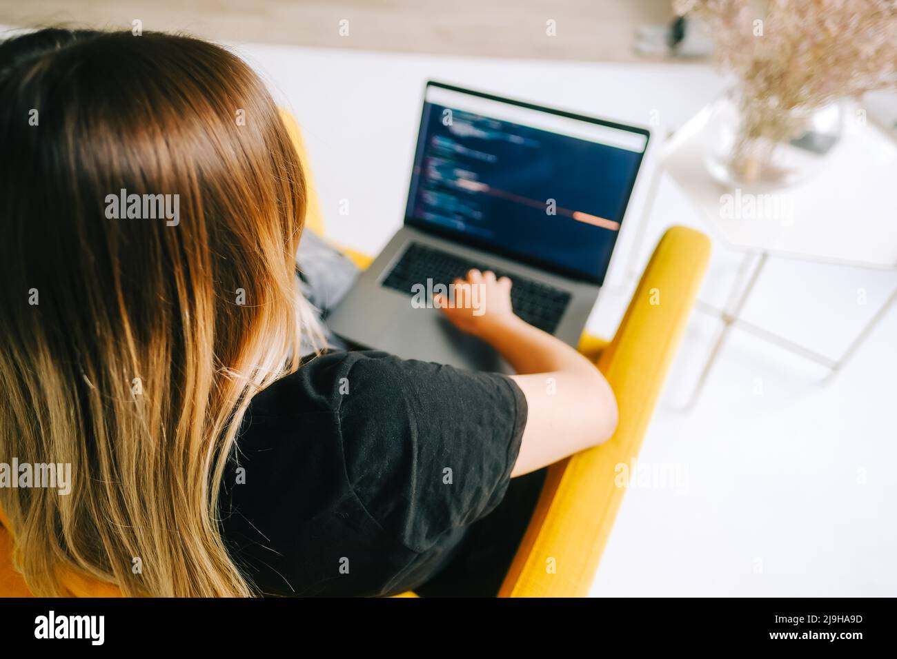 Coder workstation programming on hi-res stock photography and images ...
