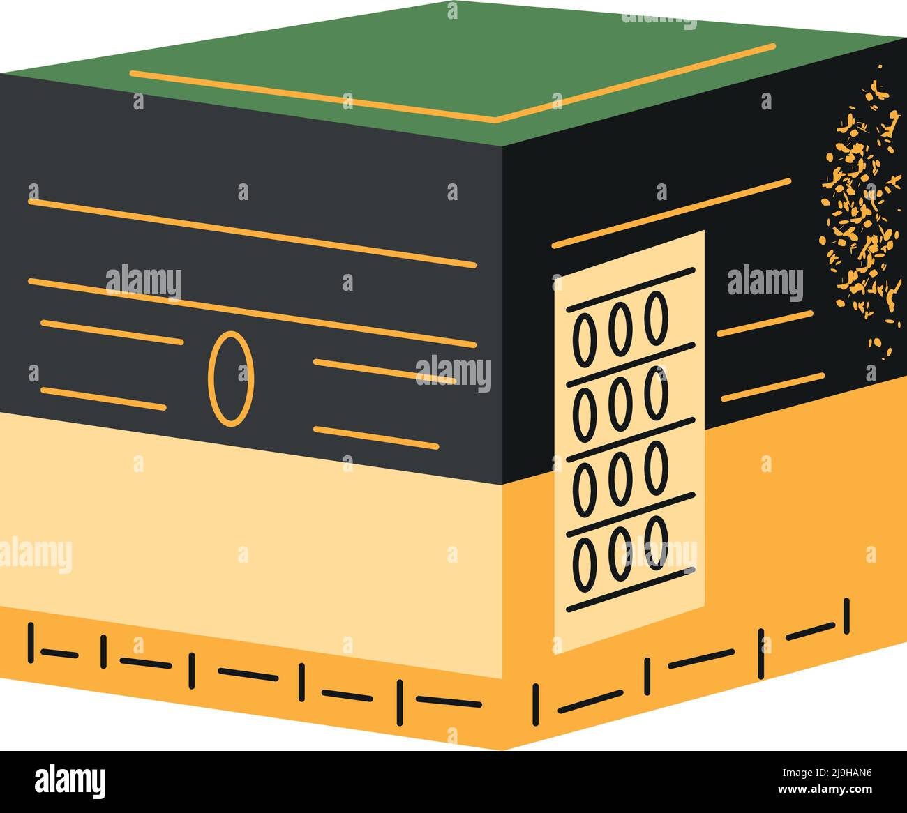 Mecca islamic temple Stock Vector Image & Art - Alamy