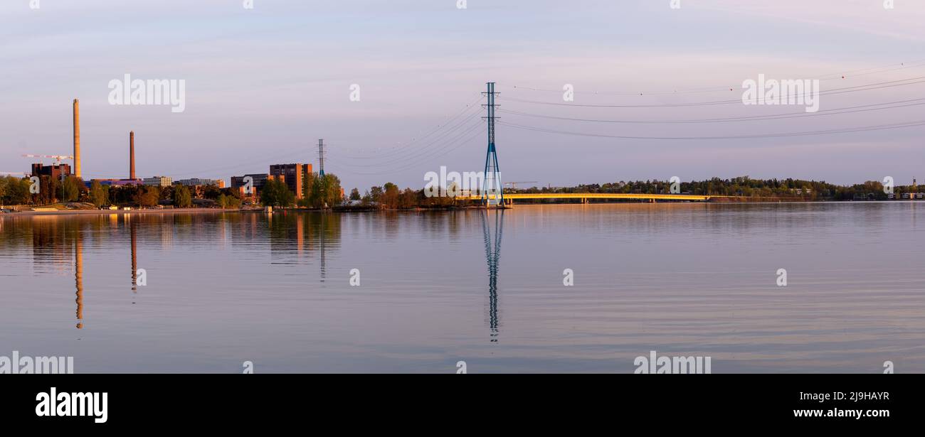 Electricity pylon dusk architecture hi-res stock photography and images ...