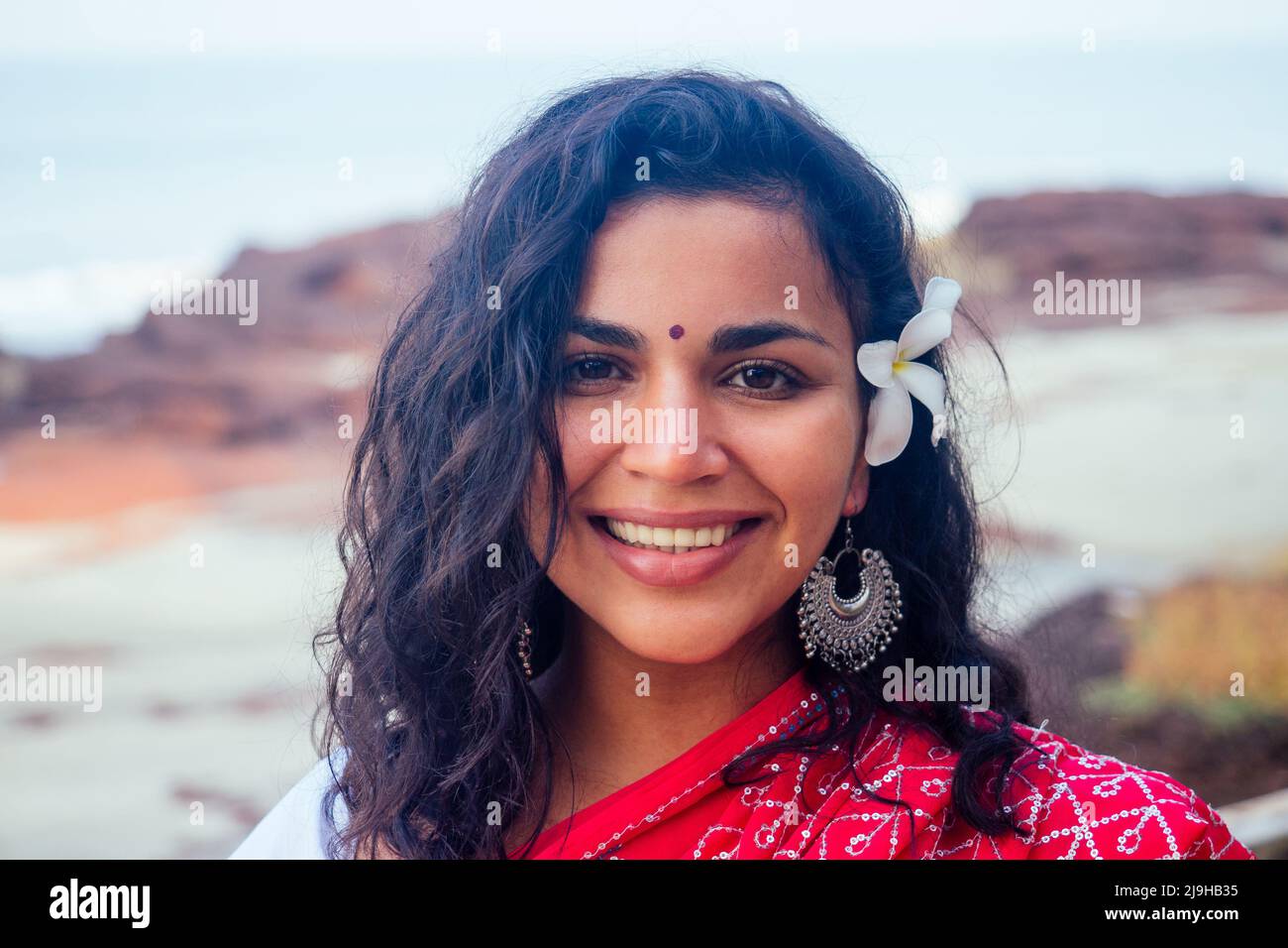 Beautiful indian female model hi-res stock photography and images - Alamy