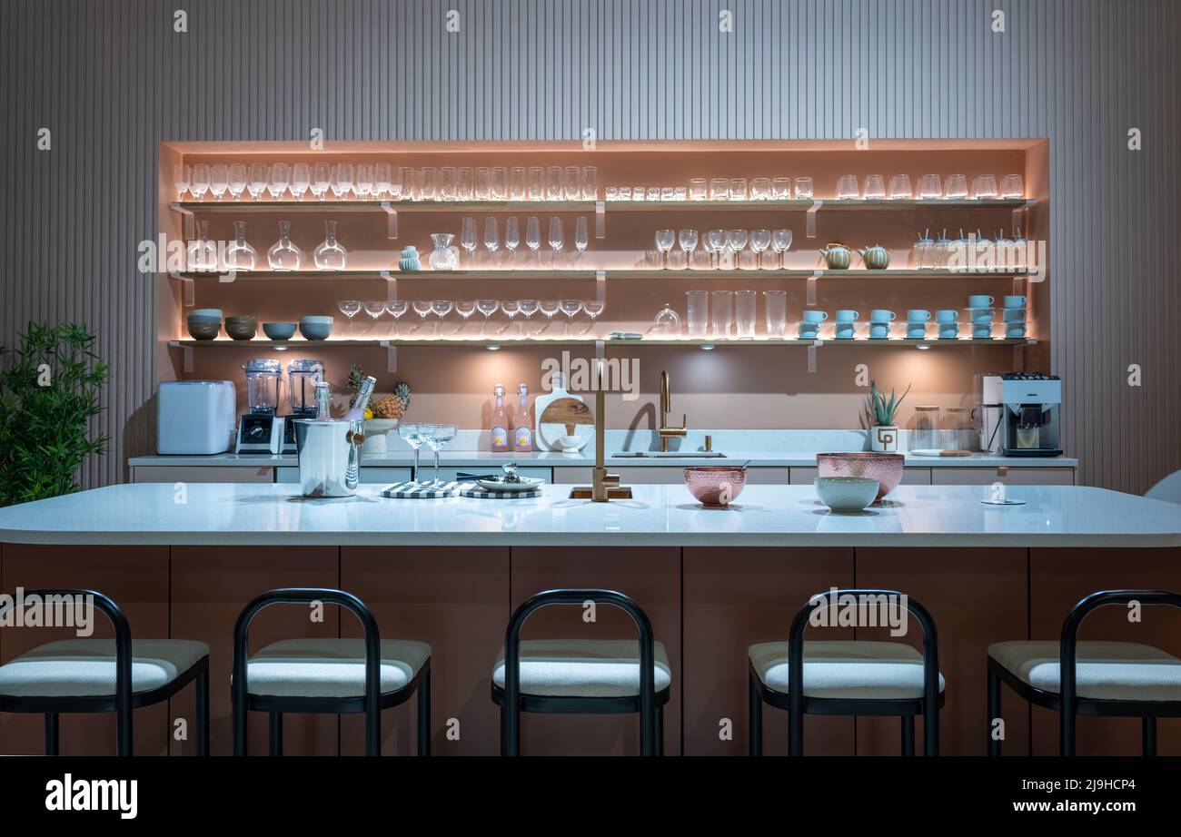 Kitchen in HDR Stock Photo - Alamy