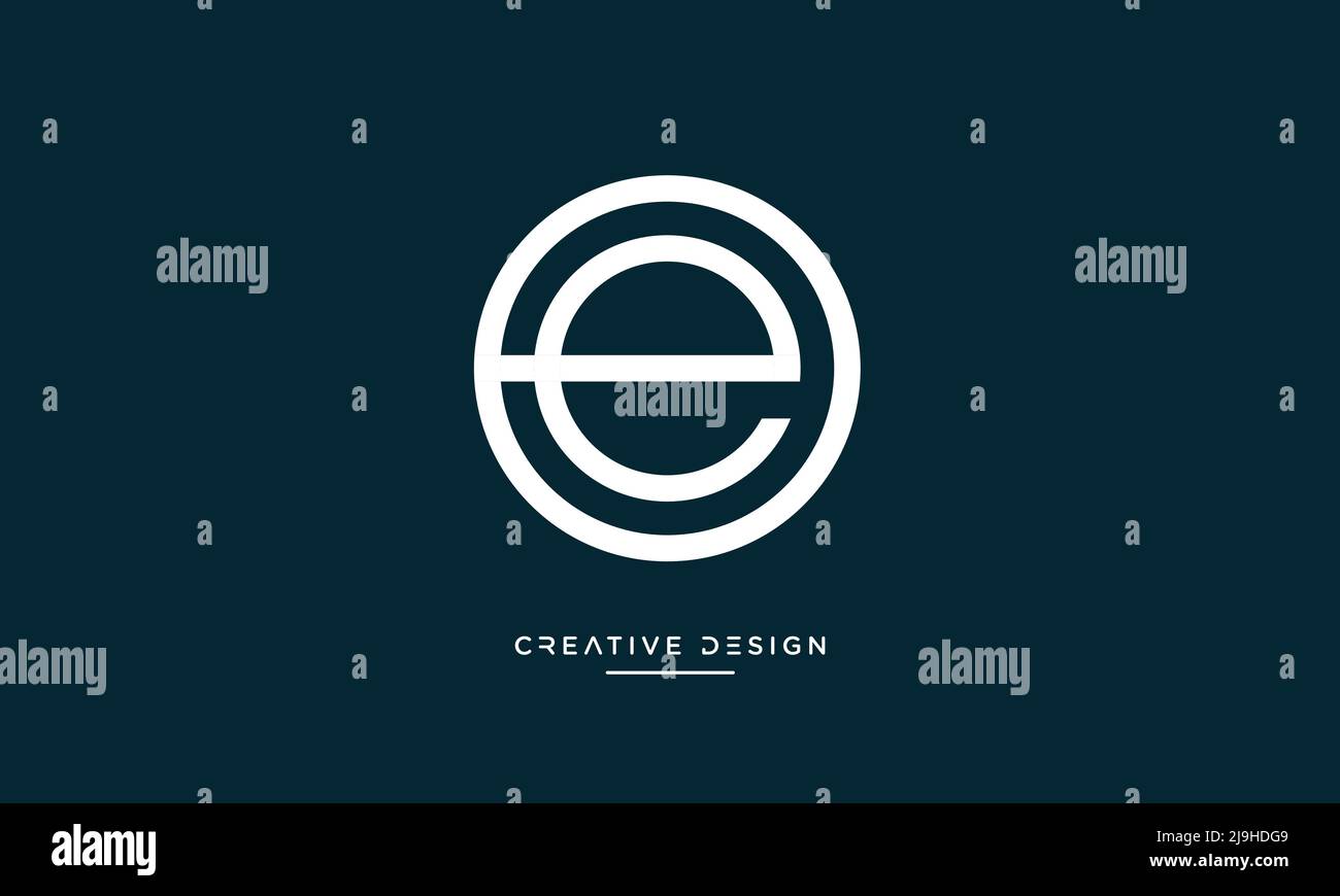 Alphabet Letters OE or EO Logo Icon Vector Stock Vector Image & Art - Alamy