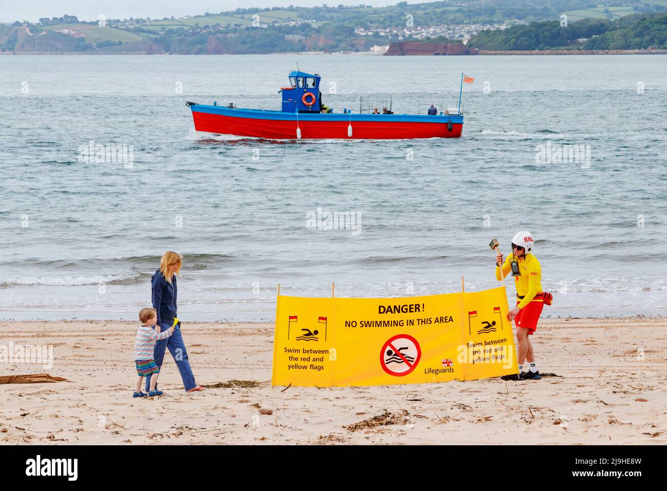 Woman rnli lifeguard hi-res stock photography and images - Alamy
