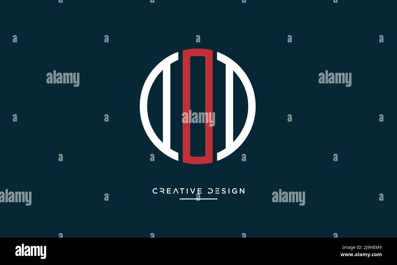 Alphabet Letters OI or IO Icon Logo Stock Vector Image & Art - Alamy