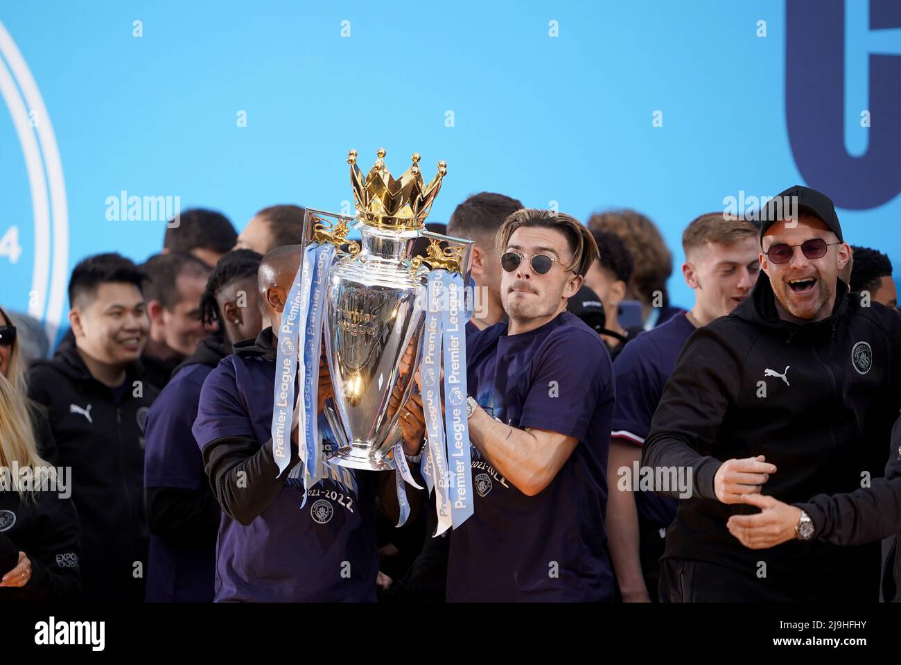 Jack grealish manchester city parade hi-res stock photography and ...