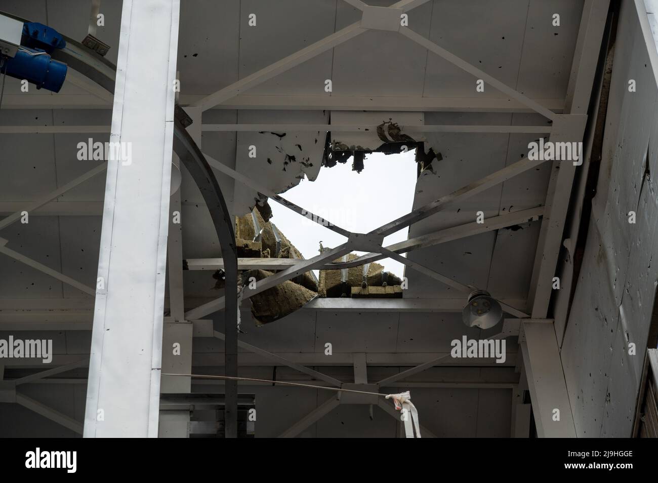 Consequences of mortar shelling by soldiers of the Armed Forces of ...