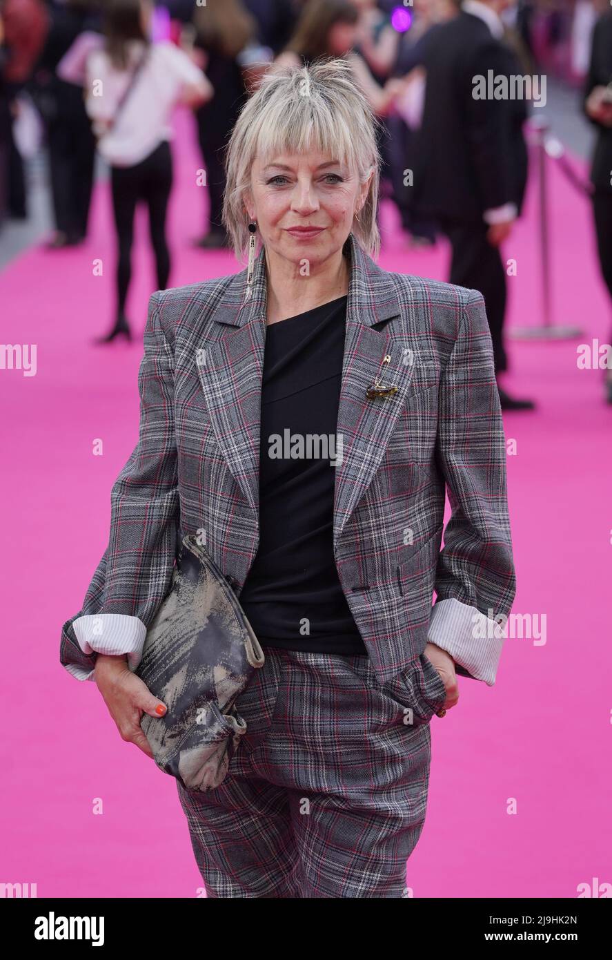 Tracey Seaward arriving for the premiere of Pistol, at the Odeon Luxe ...