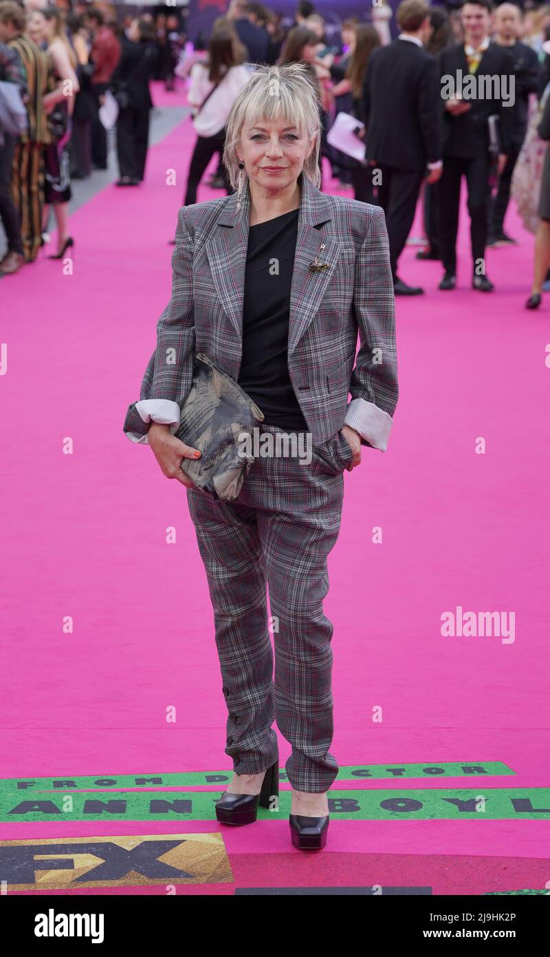 Tracey Seaward arriving for the premiere of Pistol, at the Odeon Luxe ...