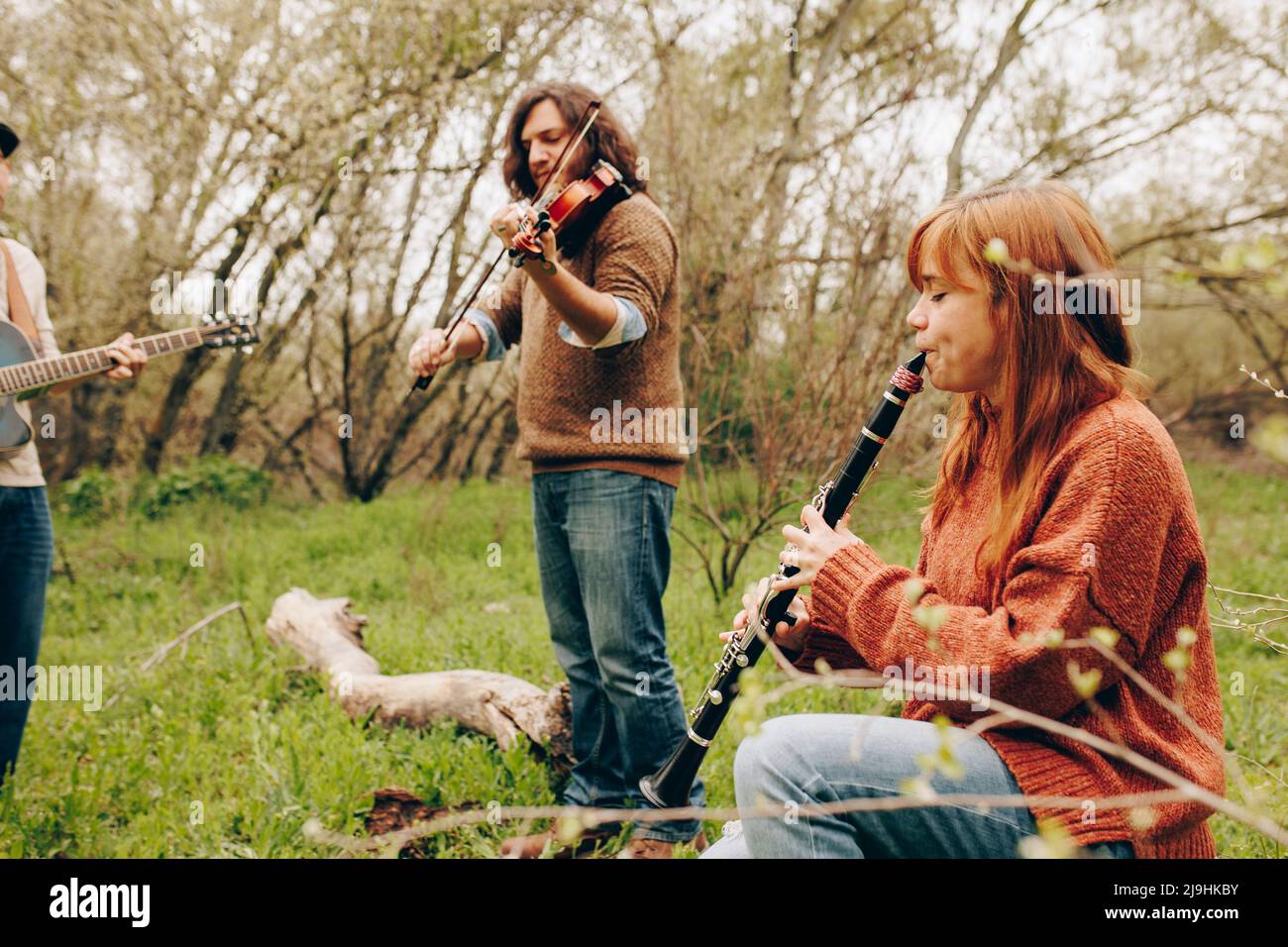 Rural musical group hi-res stock photography and images - Alamy