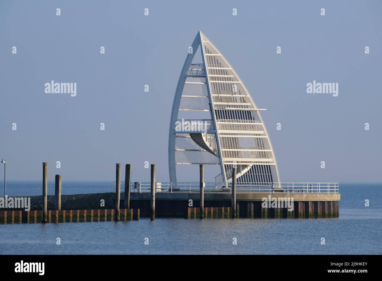 Modern observation deck shore north sea hi-res stock photography and ...