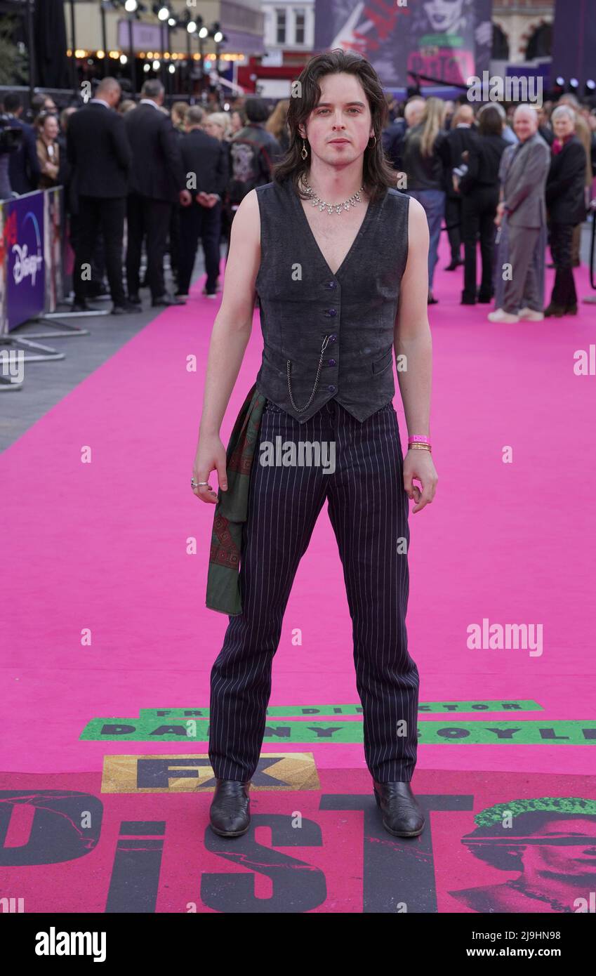 Ferdia Walsh Peelo Arriving For The Premiere Of Pistol At The Odeon