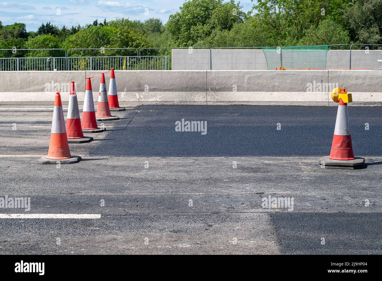 Dorney Reach, UK. 22nd May, 2022. The M4 was closed again this weekend ...