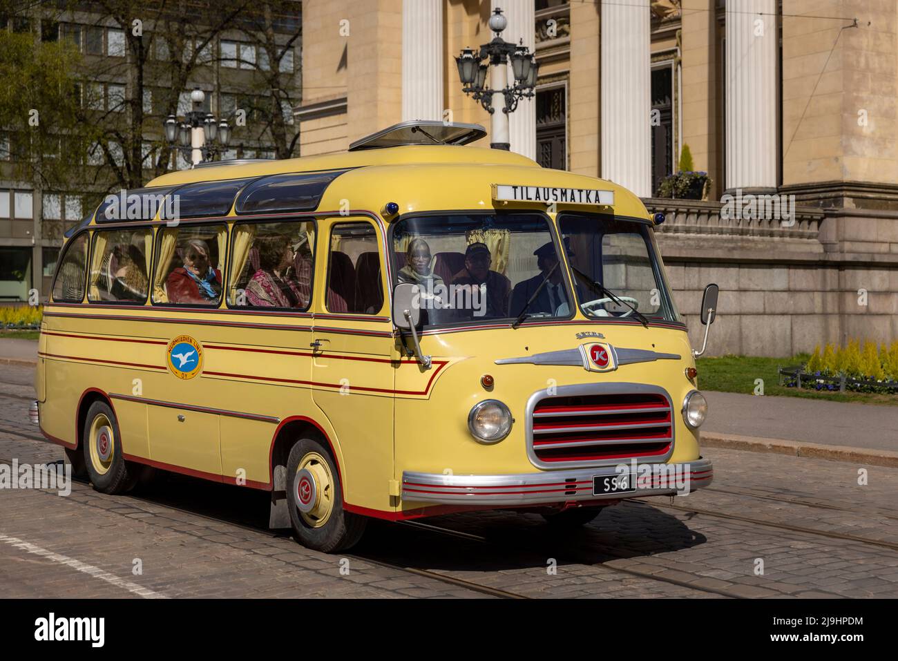 Old russian bus hi-res stock photography and images - Alamy