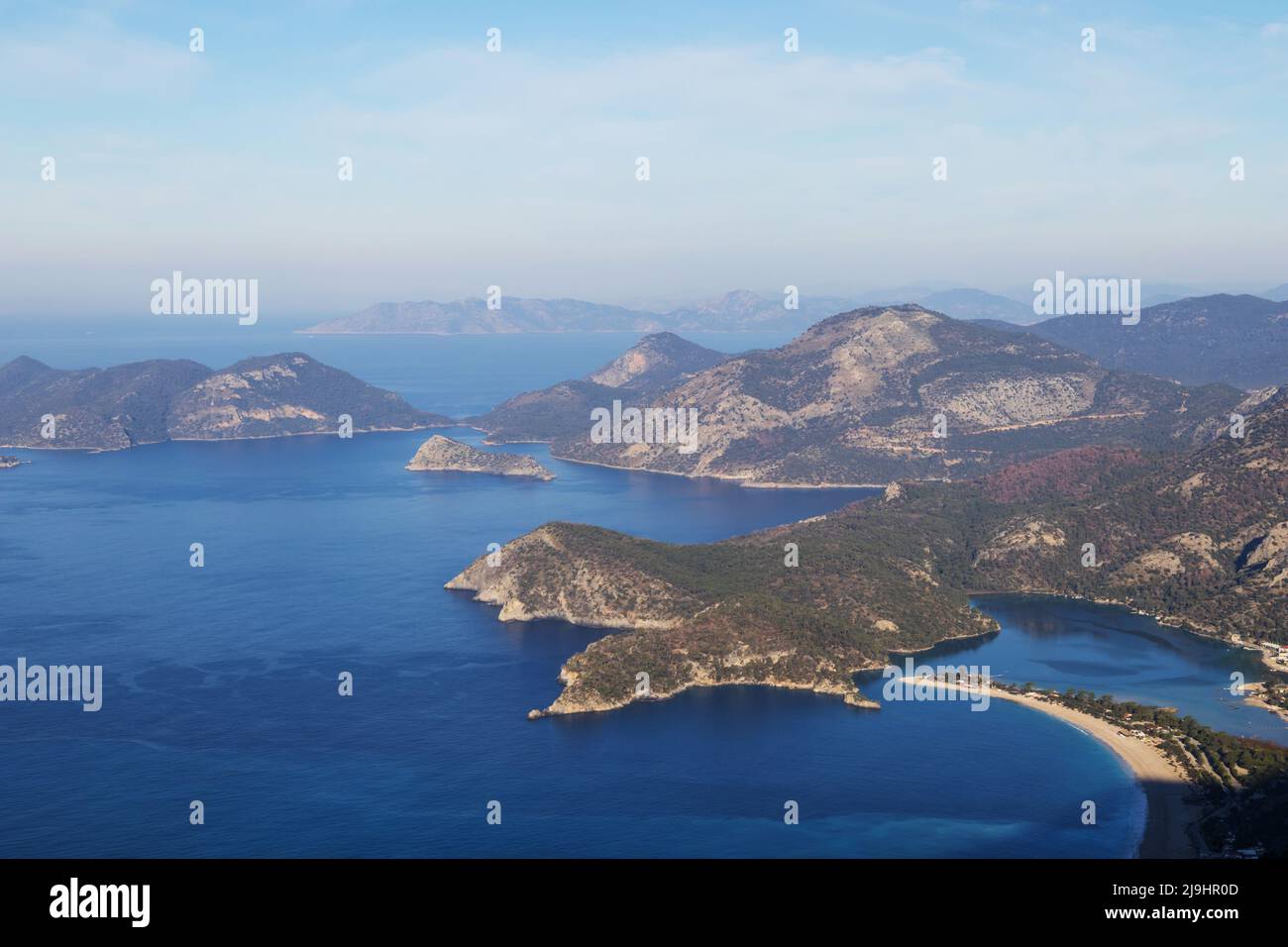 Beautiful sea coast in Turkey Stock Photo - Alamy